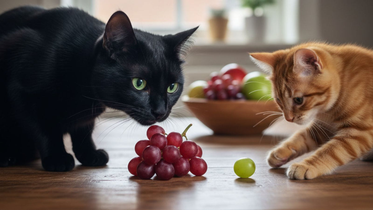Can Cats Eat Grapes? The Straight Answer + Safe Treat Swaps