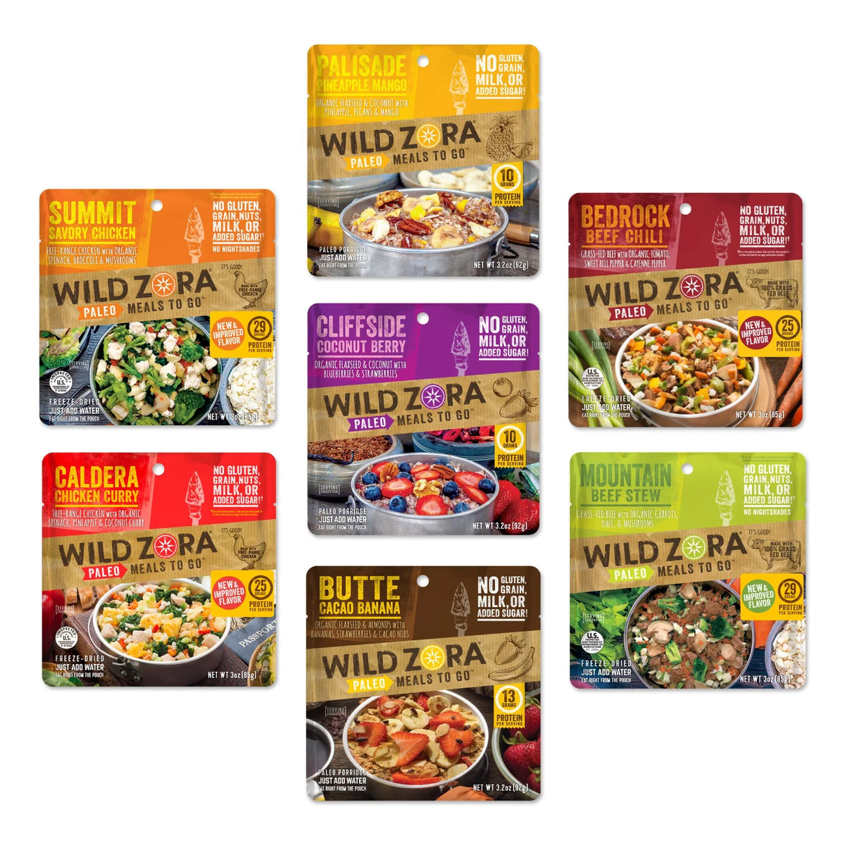 Wild Zora // Paleo Meals To Go