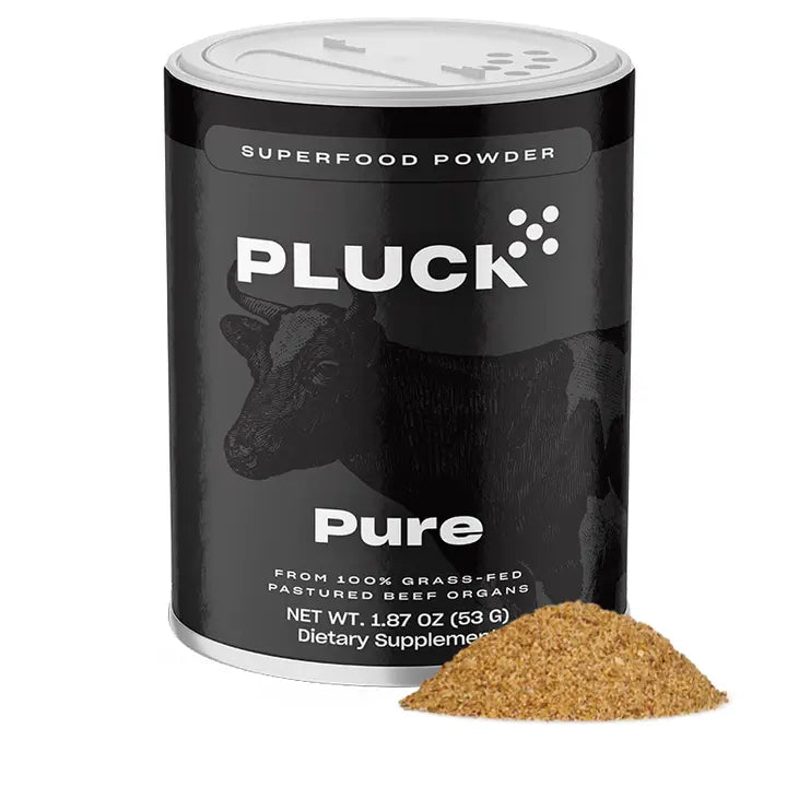Pluck // Pure Beef Organ Supplement Powder, 3.1 oz