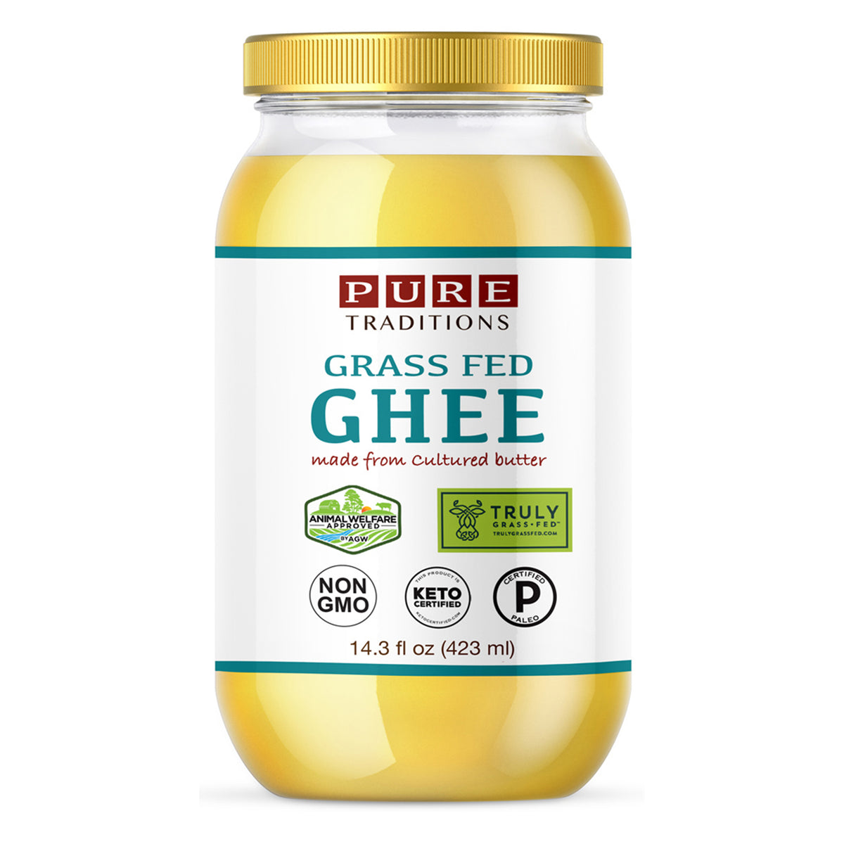Pure Traditions Cultured Ghee | Clarified Butter