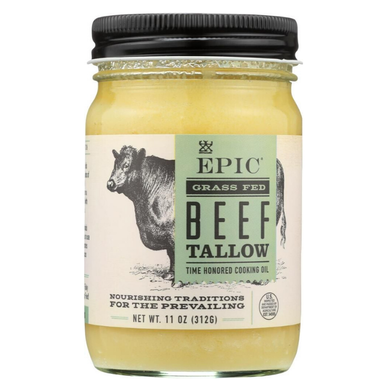 EPIC // Traditional Beef Tallow 11 oz // ShopAIP Healthy Foods